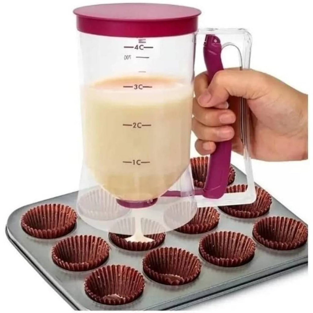 Dispenser Dosador De Massas Cupcake Panquecas Bolo Crepe - 900ml ...