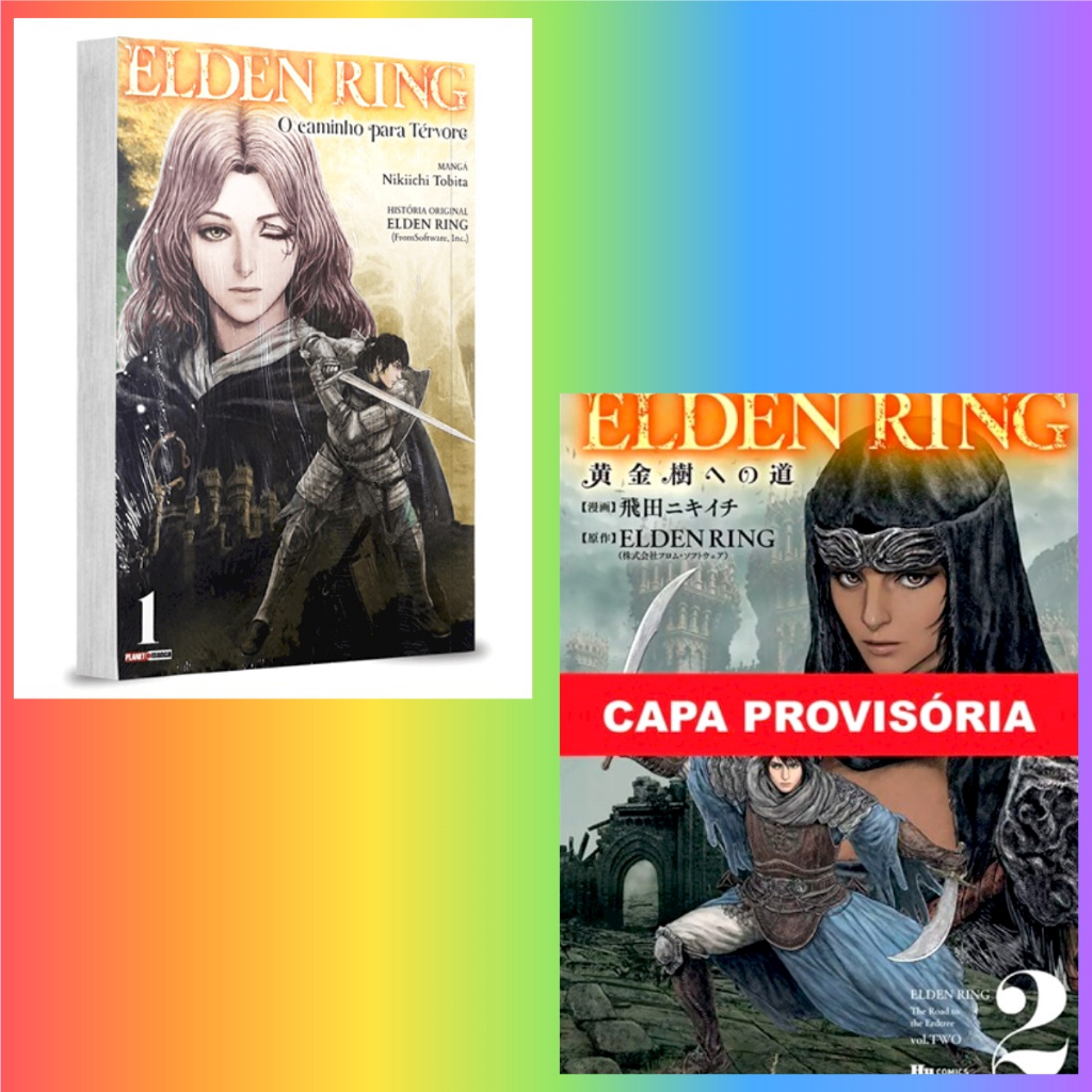 Mangá Elden Ring: O Caminho para Térvore Capa comum | Shopee Brasil