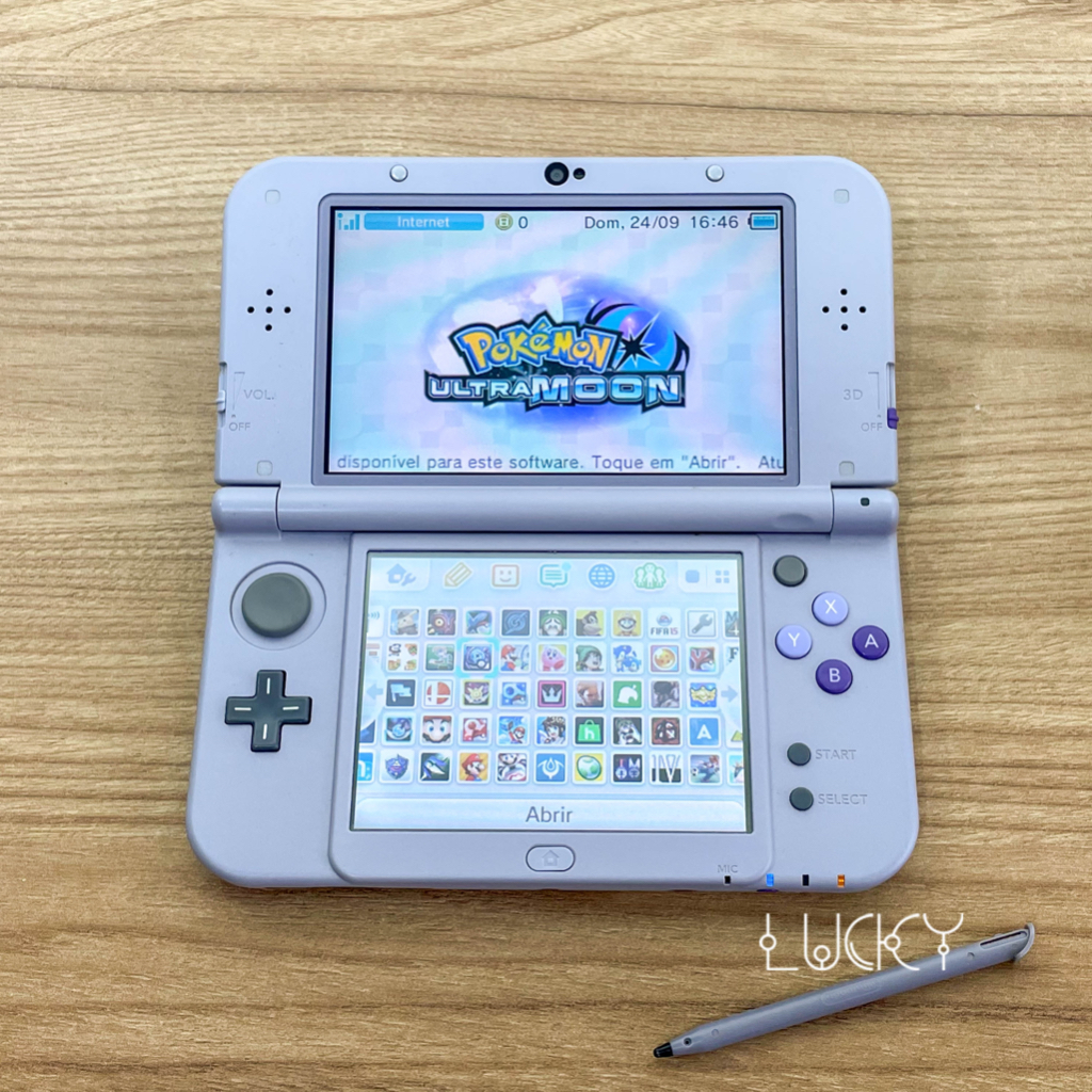 New Nintendo 3DS XL Melhores Jogos Pokemon Zelda Mario Shopee Brasil