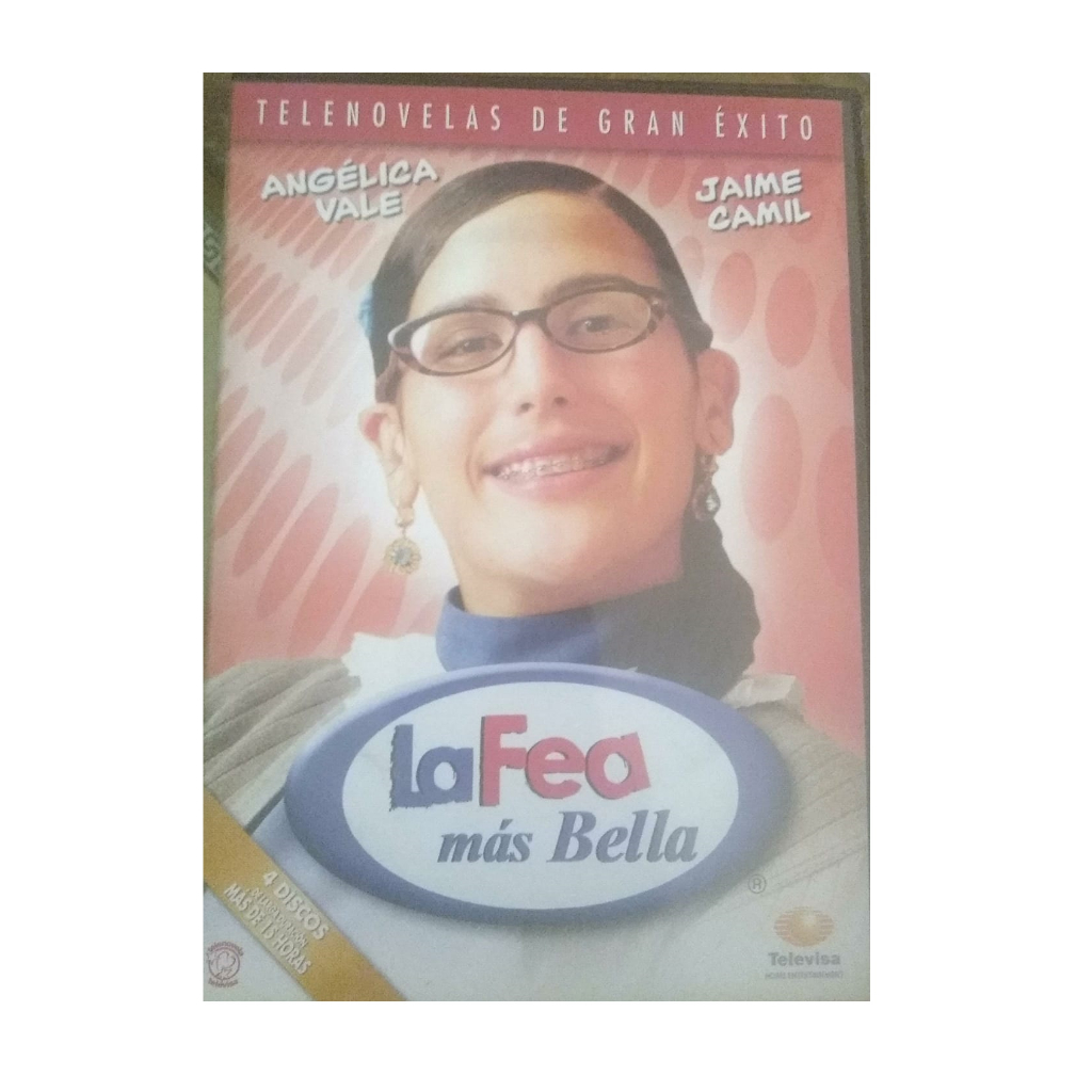 DVD A FEIA MAS BELA - La Fea Más Bella - Novela BOx Original 4 Discos ...