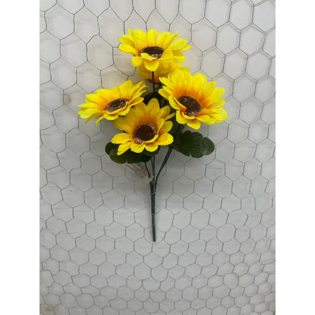 Buque de mini girassol de Flores para Decoracao Festas | Shopee Brasil
