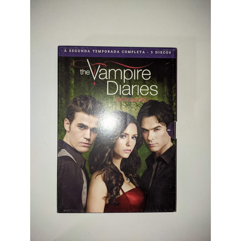 Box - The Vampire Diaries - 2ª Temporada Completa | Shopee Brasil
