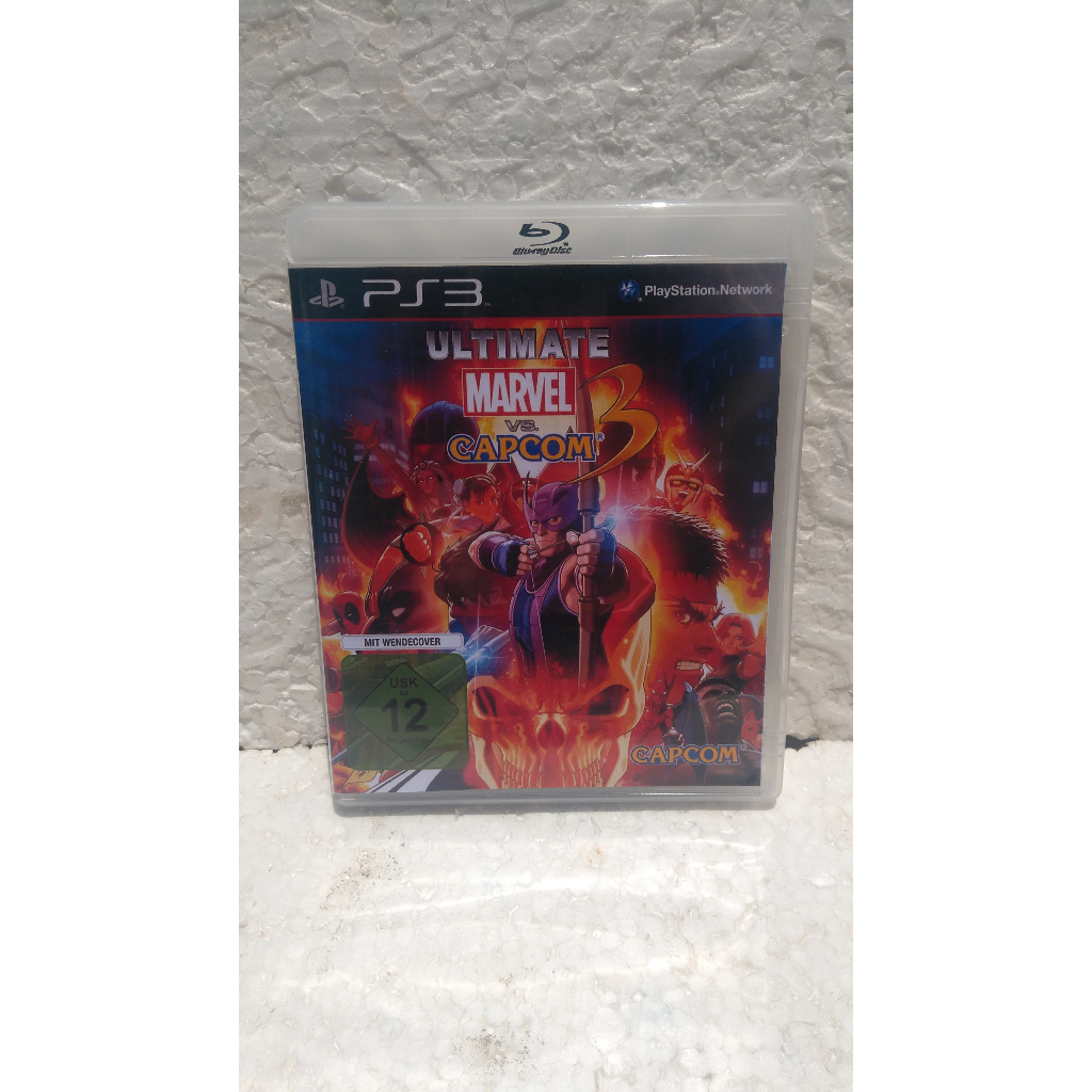 PS3-Ultimate marvel vs capcom | Shopee Brasil