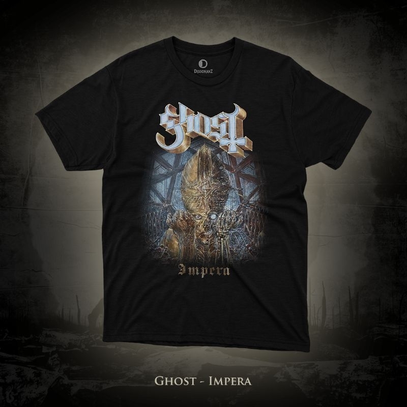 Camiseta: Ghost - Impera => - 100% algodão, estampa em DTG - 2 opções ...
