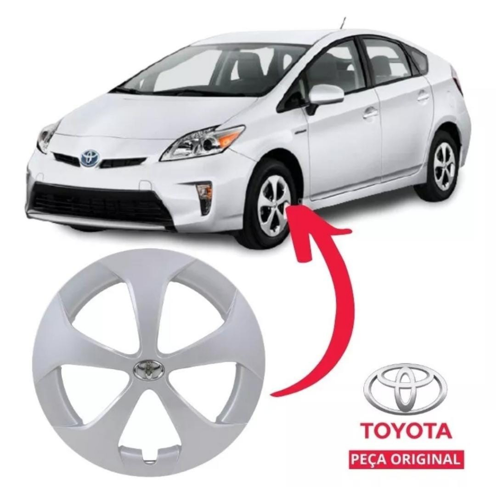 Jogo De Calota Toyota Prius Aro 15 Original | Shopee Brasil