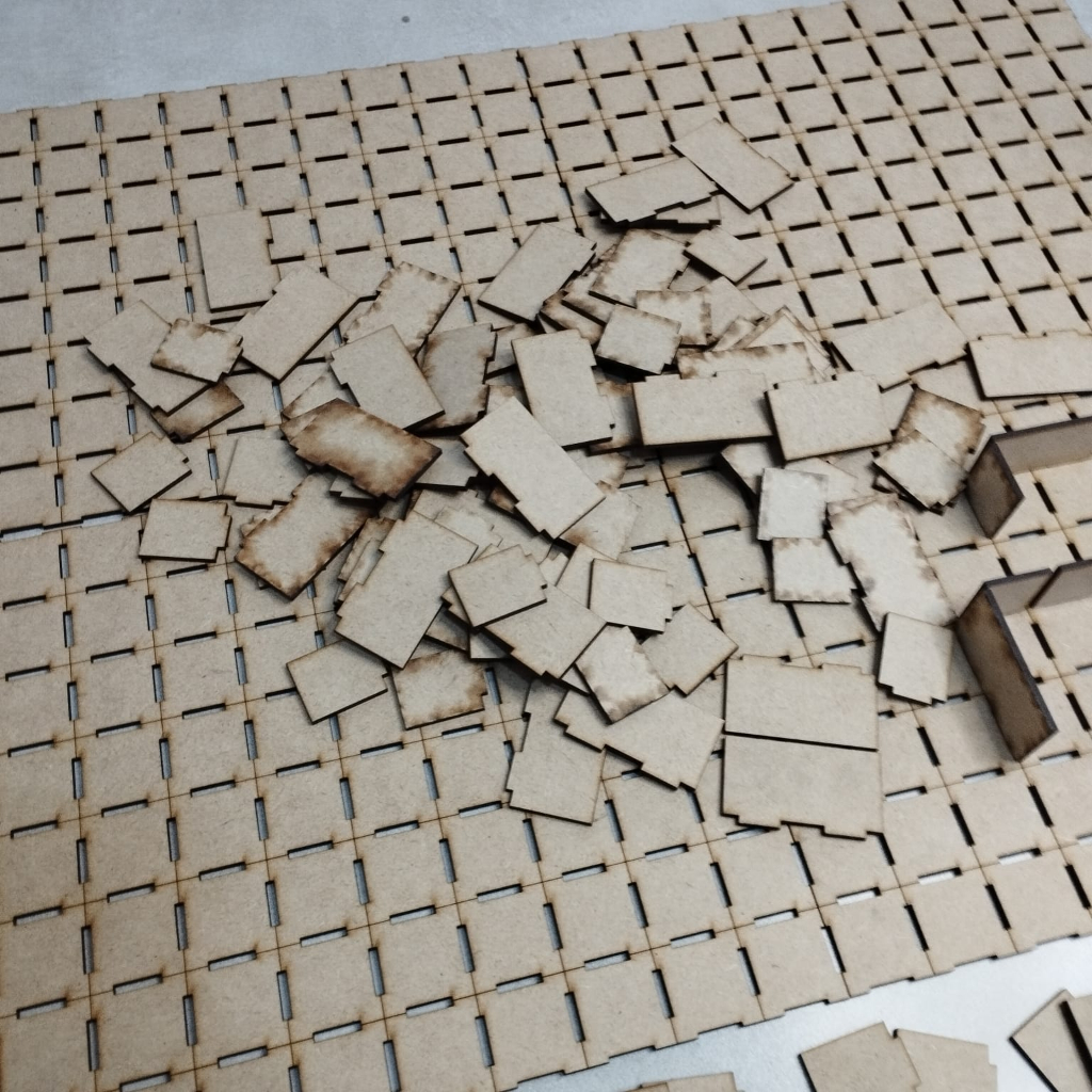 Kit Grid Modular 3d Rpg 4xTile 8x10 80 Paredes Duplas 80 Simples D&D ...