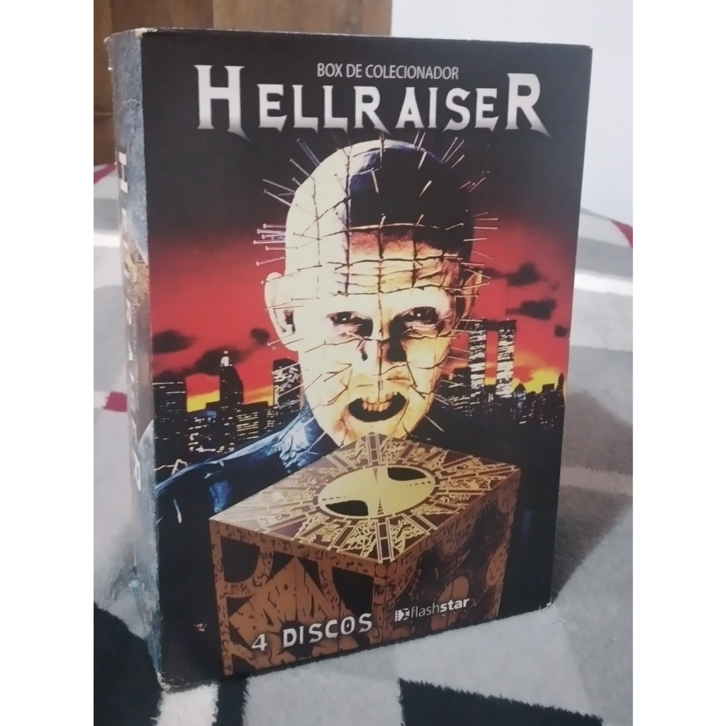 Box DVDs - Hellraiser (4 discos) | Shopee Brasil