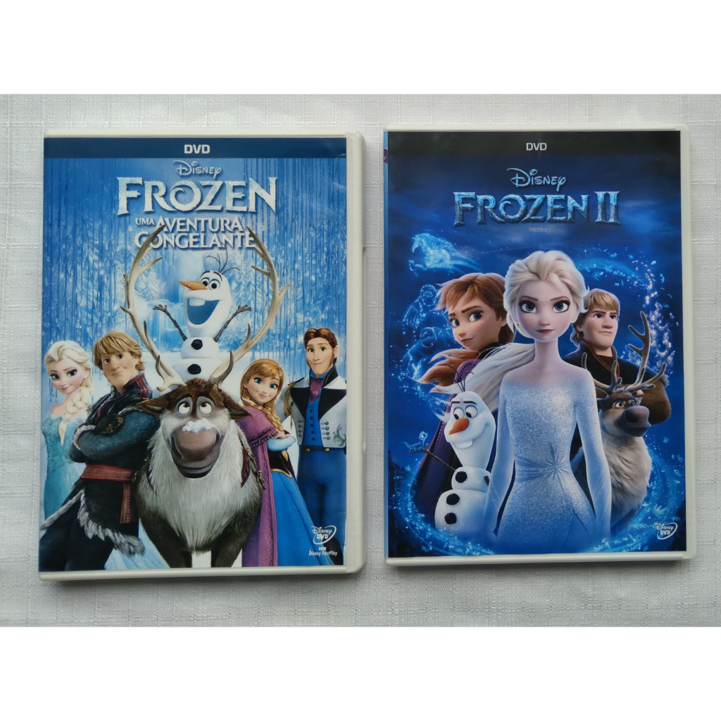 Dvd Frozen 1 e 2 (originais) | Shopee Brasil