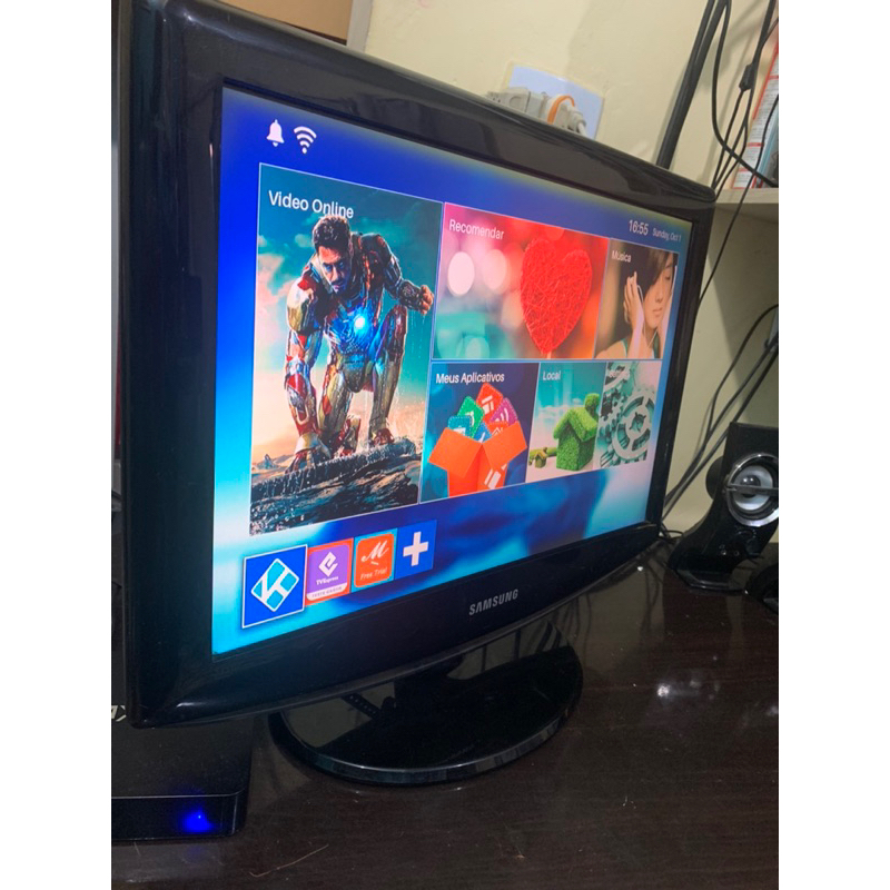 monitor de LCD / 19 polegadas // com HDMI. | Shopee Brasil
