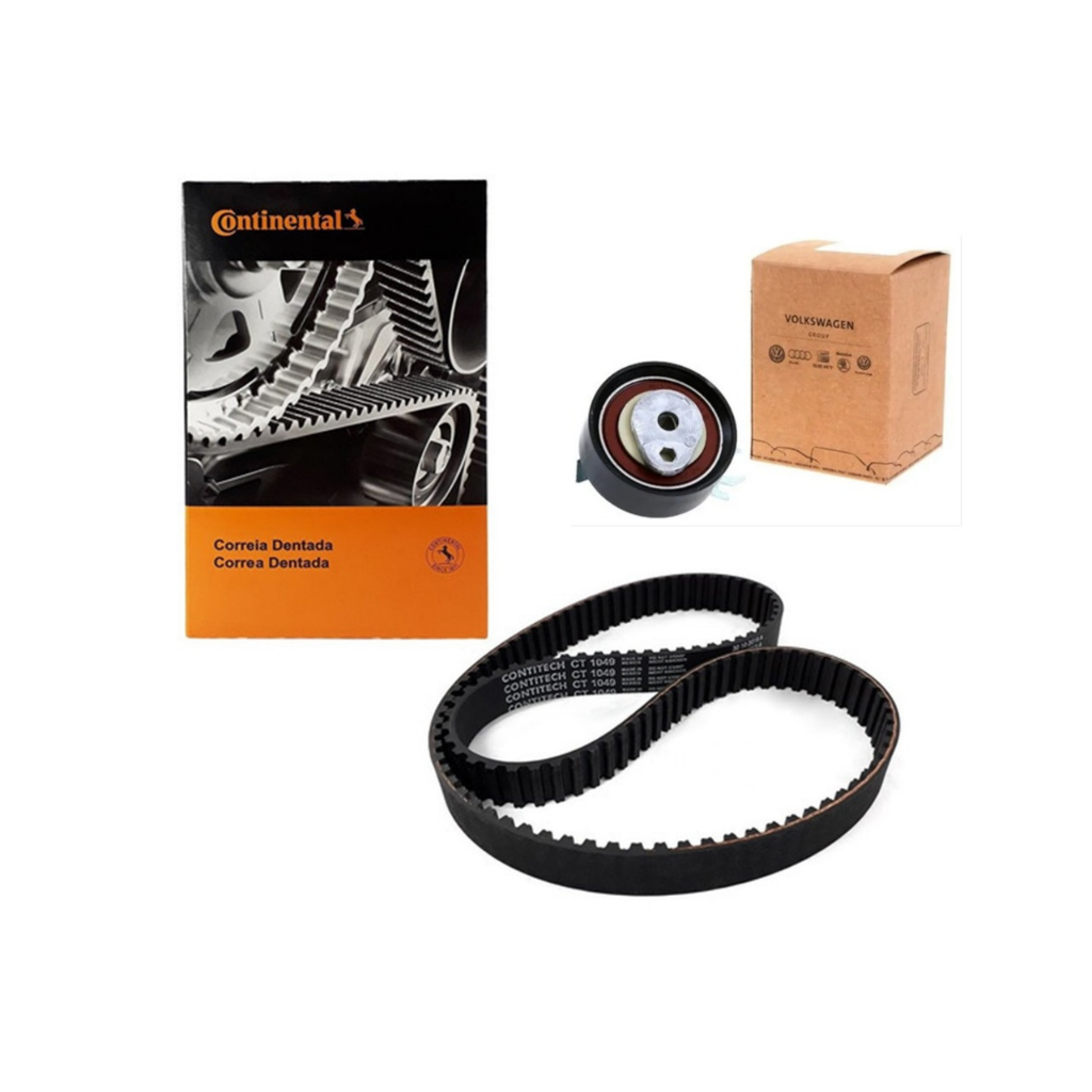 Kit Correia Dentada + Tensor Original Vw Gol G3 G4 G5 G6 1.0 1.6 8v ...
