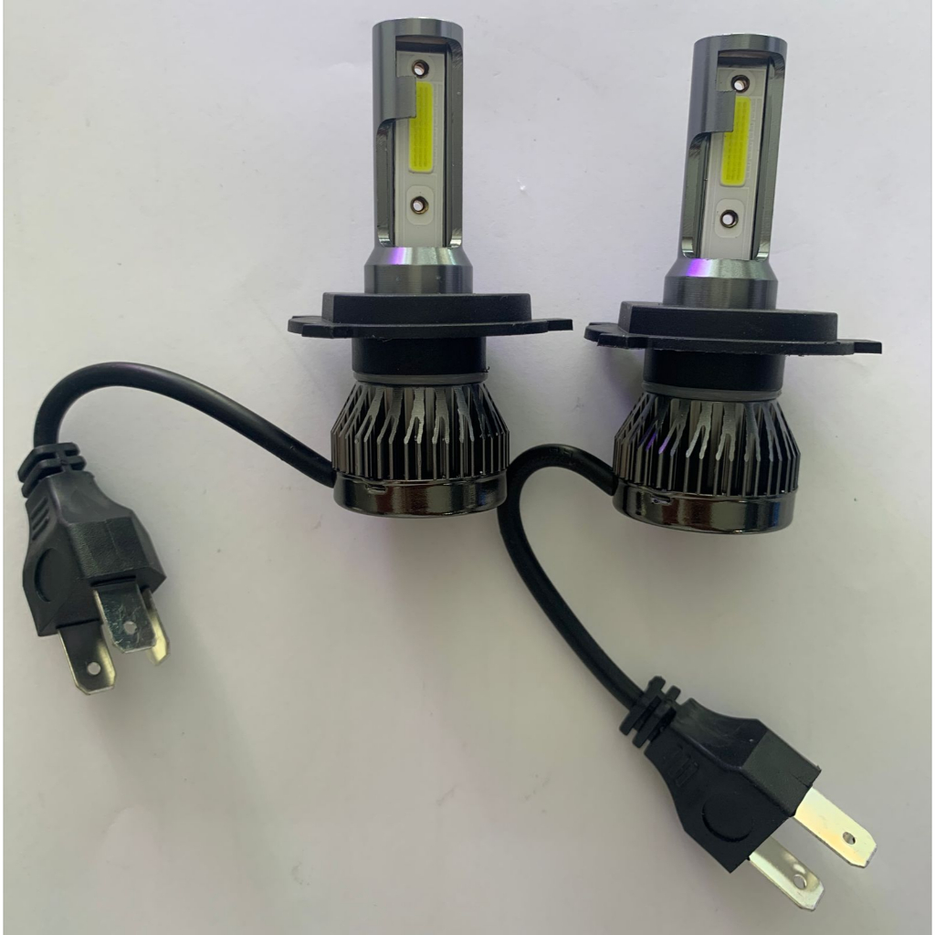 Kit Lâmpada Super Led Mini Nano Xenon 100w 9000lm 9-36v | Shopee Brasil