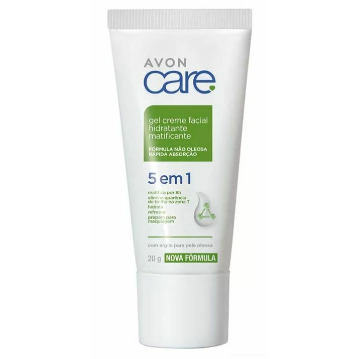 Avon care Gel creme facial hidratante matificante | Shopee Brasil
