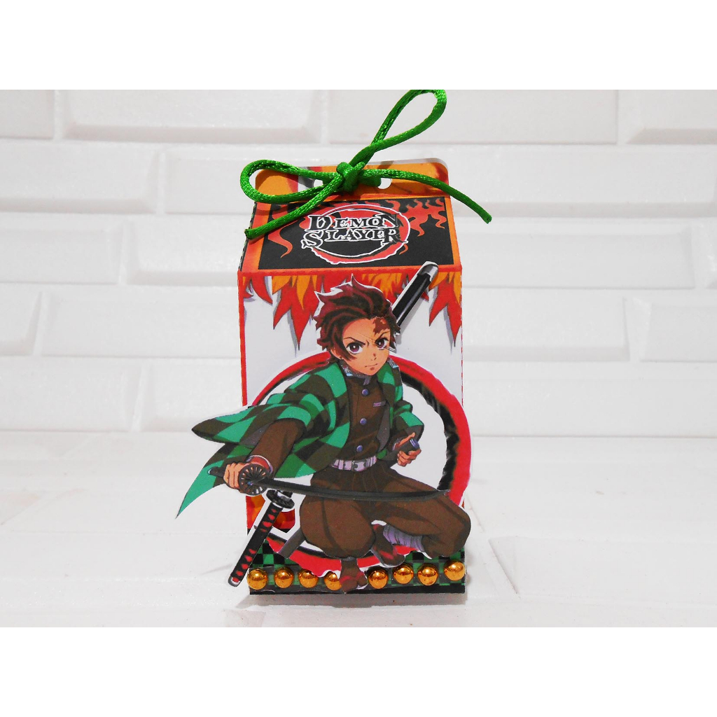 10 Caixas Milk Demon Slayer | Shopee Brasil