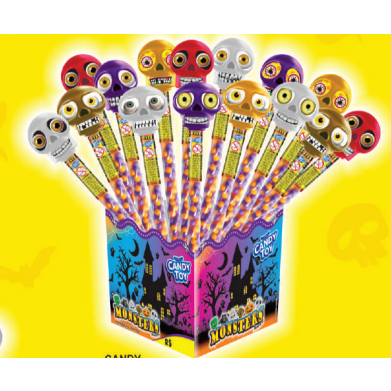 Brinquedo Caveira com Balinhas Monster 15g - Caixa c/20 - Candy Toy ...