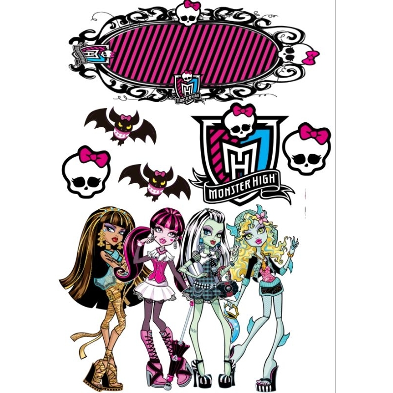 Topo Topper para bolo Monster High | Shopee Brasil
