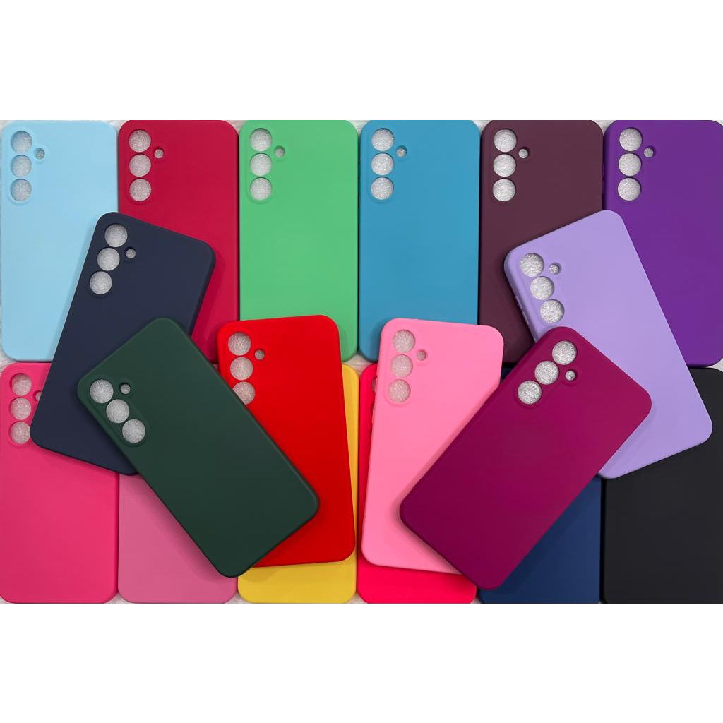 Kit Protetora Capa Capinha - S23 Fe 5G - Samsung Silicone Aveludado | Shopee Brasil