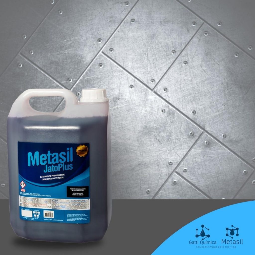 Detergente Ácido Desengraxante Metasil Jato Plus 5 Litros | Shopee Brasil