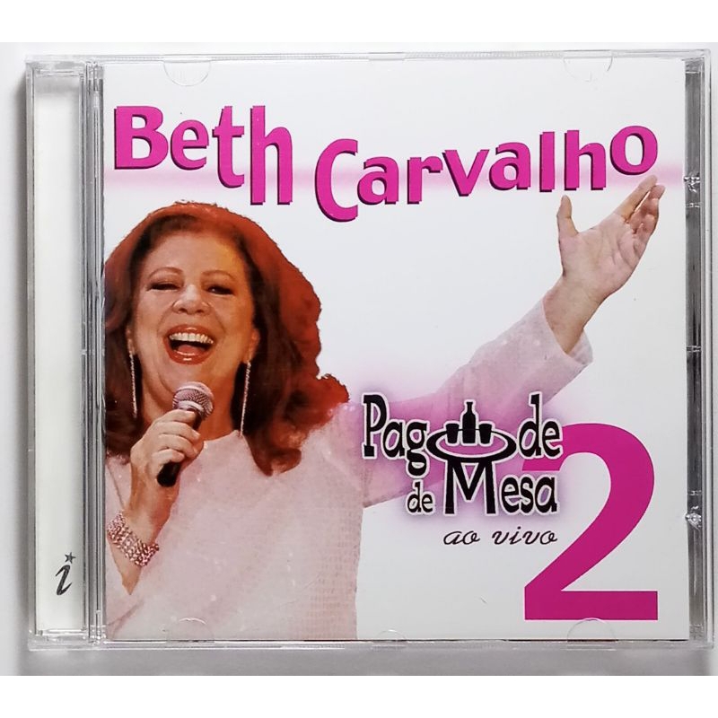 CD Beth Carvalho - Pagode de Mesa 2 / Ao Vivo (original) | Shopee Brasil