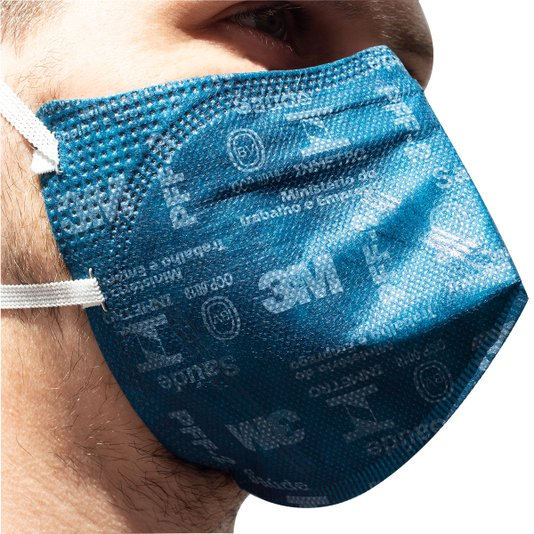 Máscara de Proteção Respiratória Dobrável 3M™ 9820+BR PFF-2(S) | Shopee ...