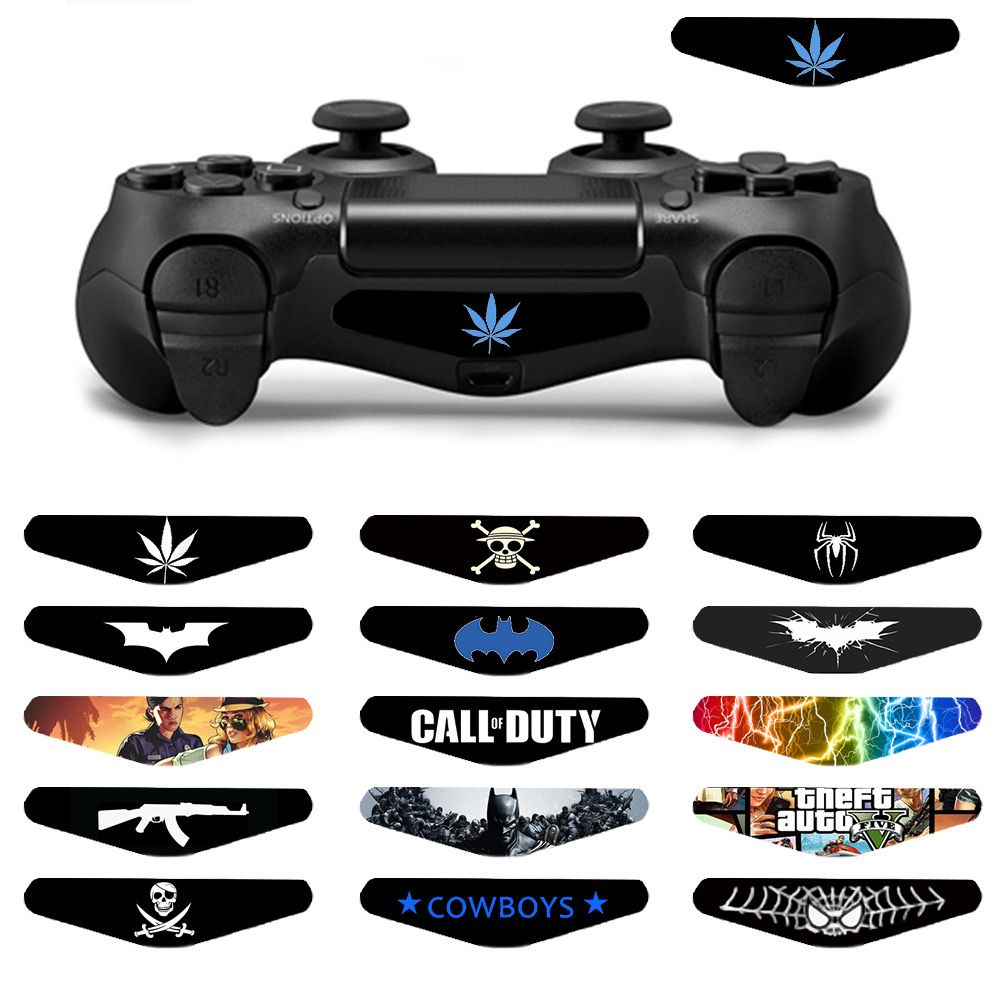KIT 15 Adesivos da barra de LED (Lightbar) do controle de PS4 | Shopee ...