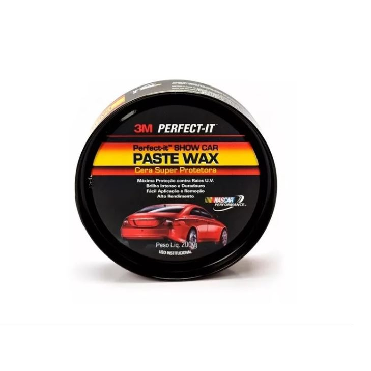 Cera Paste Wax 200g 3m - Linha Polimento Automotivo | Shopee Brasil