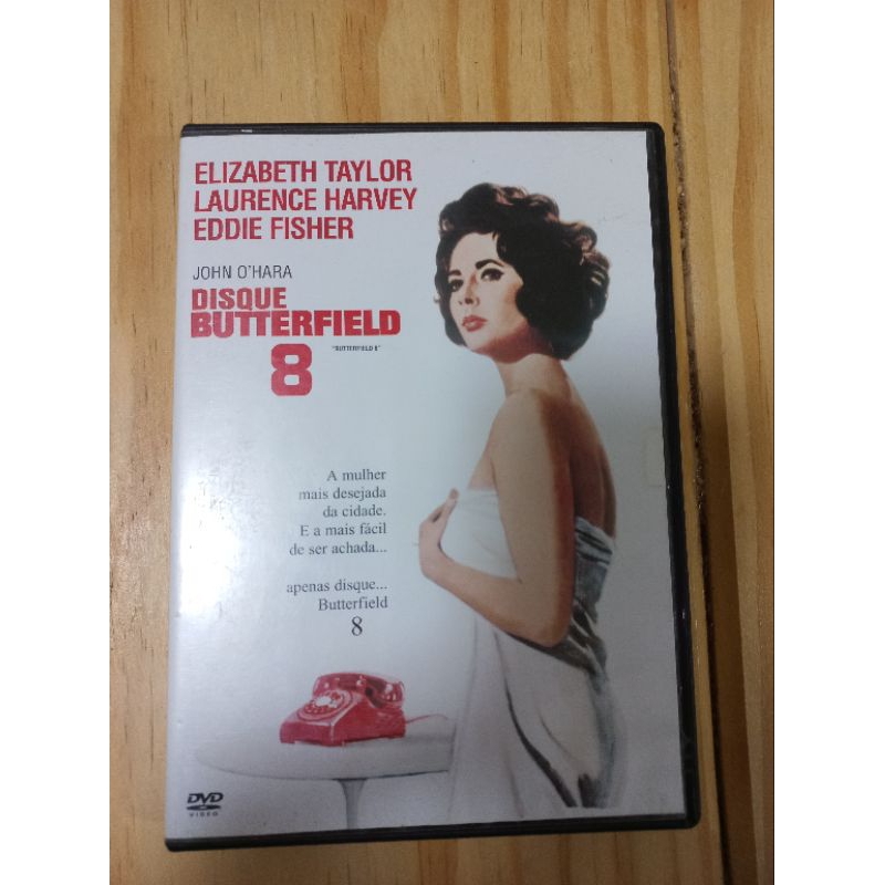 DVD filme Disque Butterfield 8 - Elizabeth taylor | Shopee Brasil