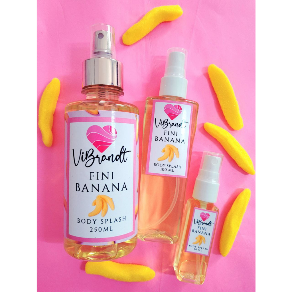 Body Splash Fini Banana. ViBrandt | Shopee Brasil