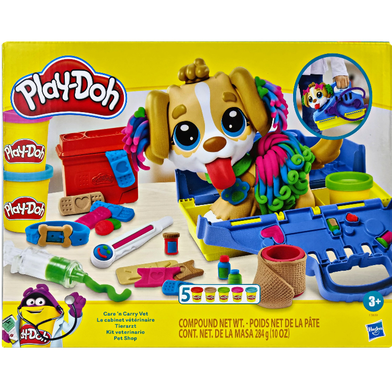 Conjunto Play-Doh Veterinário Pet Shop | Shopee Brasil