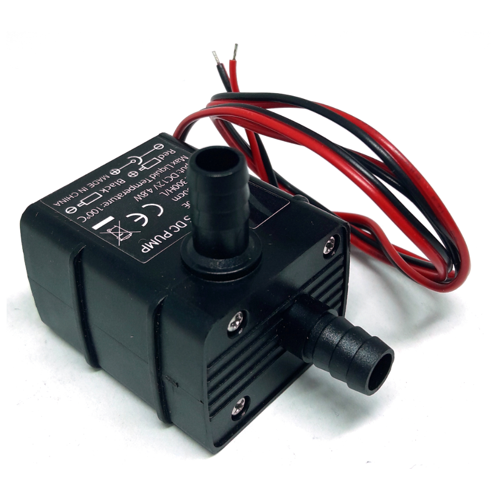 Mini Bomba D’Água Imersível E Submersível 12 Volts 4,2 Watts Vazão 240 ...