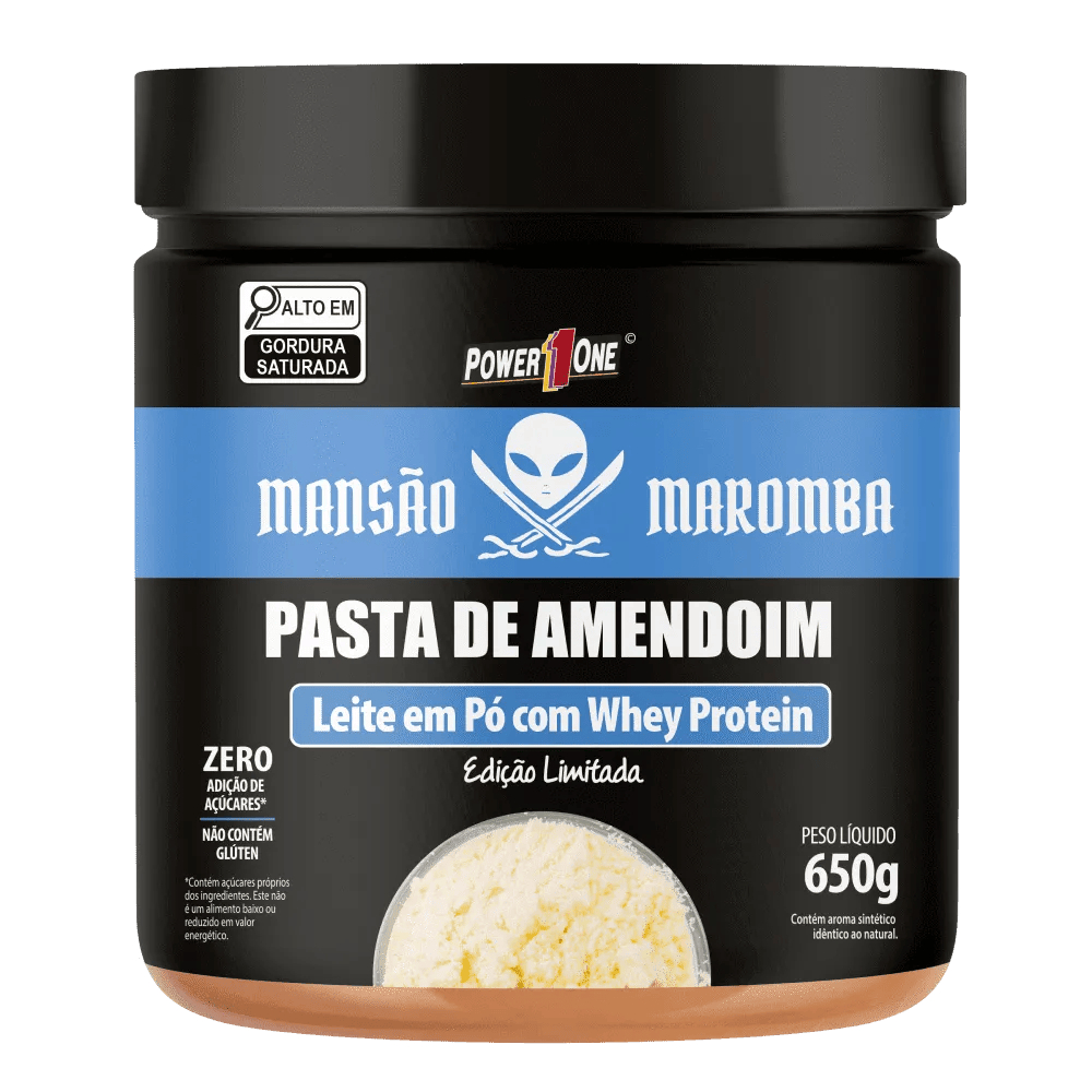 Pasta de Amendoim 650g - Power One | Shopee Brasil