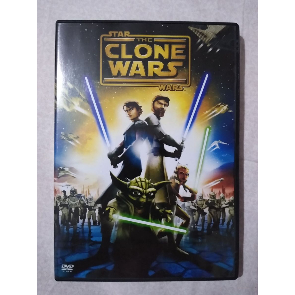 DVD The Clone Wars Star Wars | Shopee Brasil