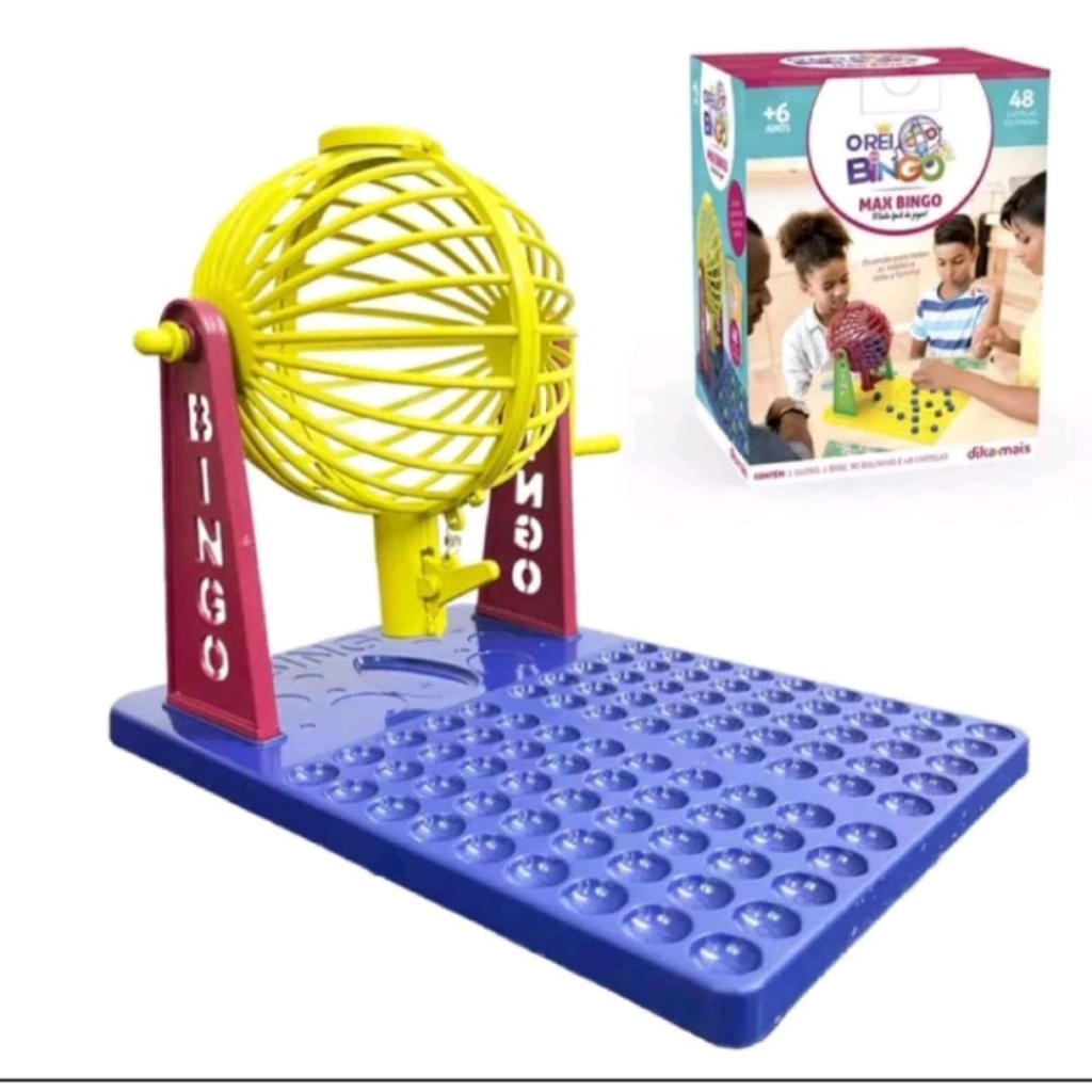 Jogo Bingo Zelar/ Super Bingo 24 cartelas | Shopee Brasil