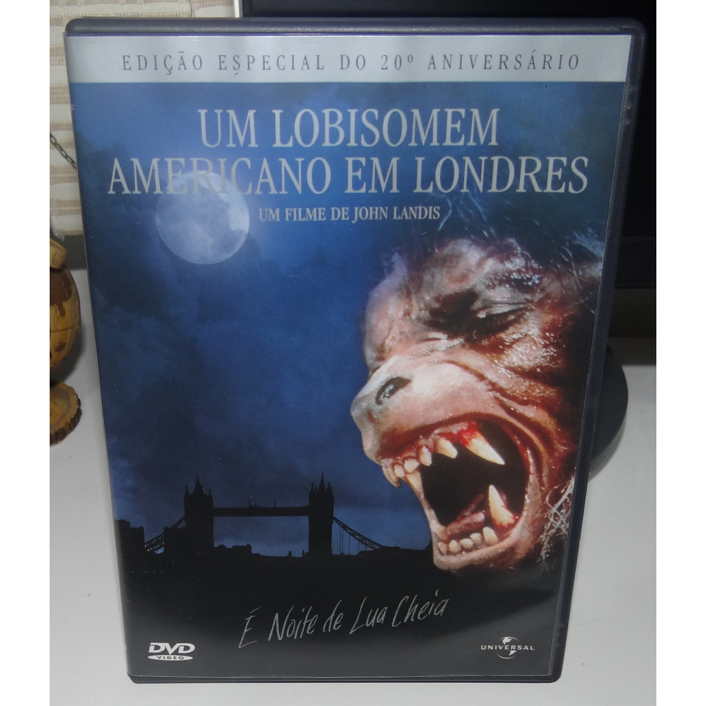 DVD Um Lobisomem Americano em Londres (Original) | Shopee Brasil