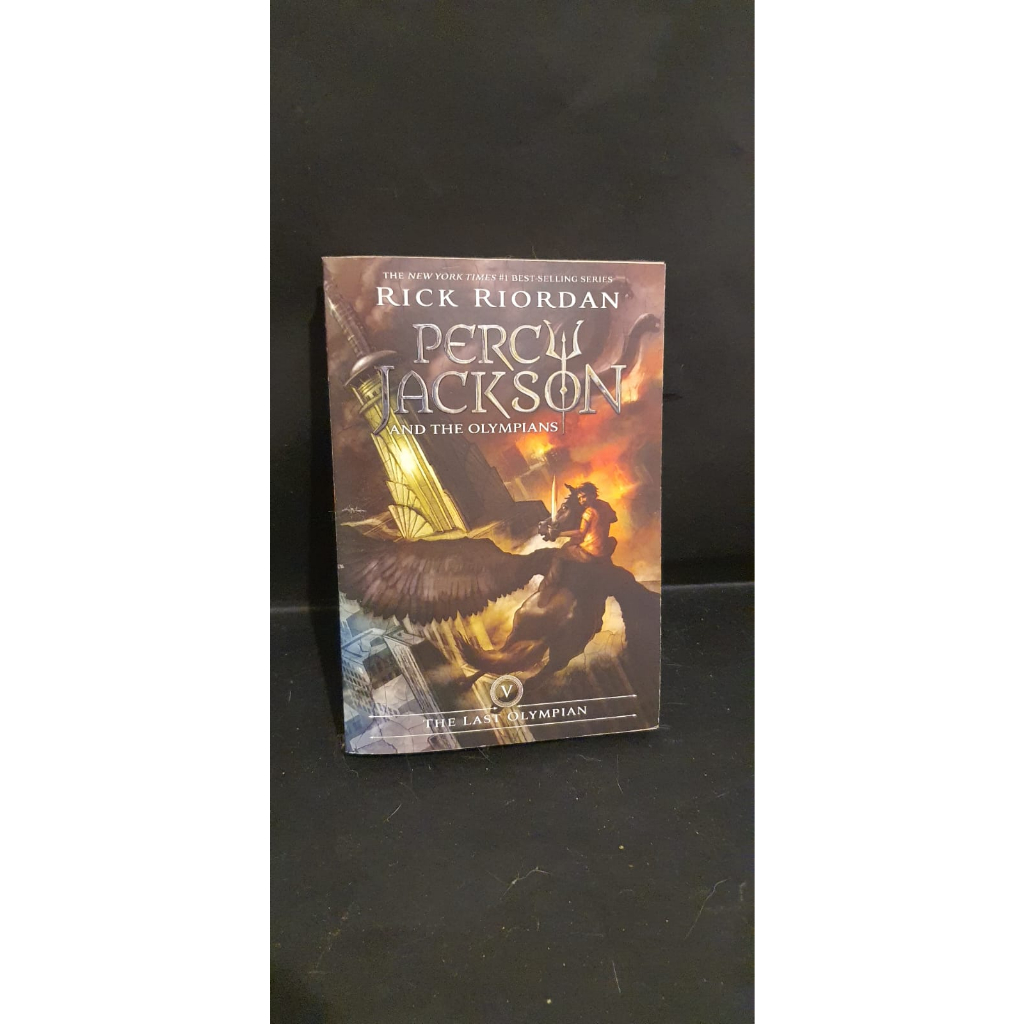 Percy Jackson and the Olympians, Book Five: The Last Olympian | Shopee ...