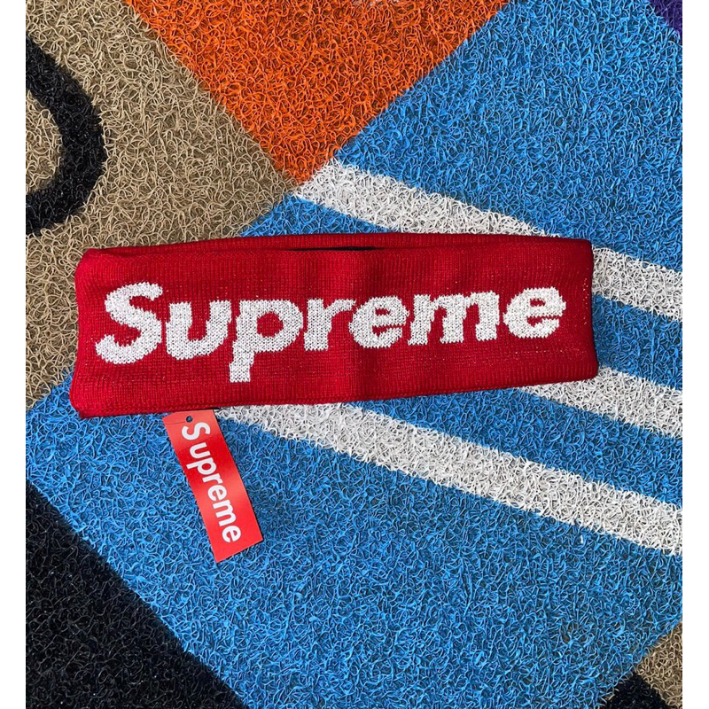 Headband Supreme x new era | Shopee Brasil