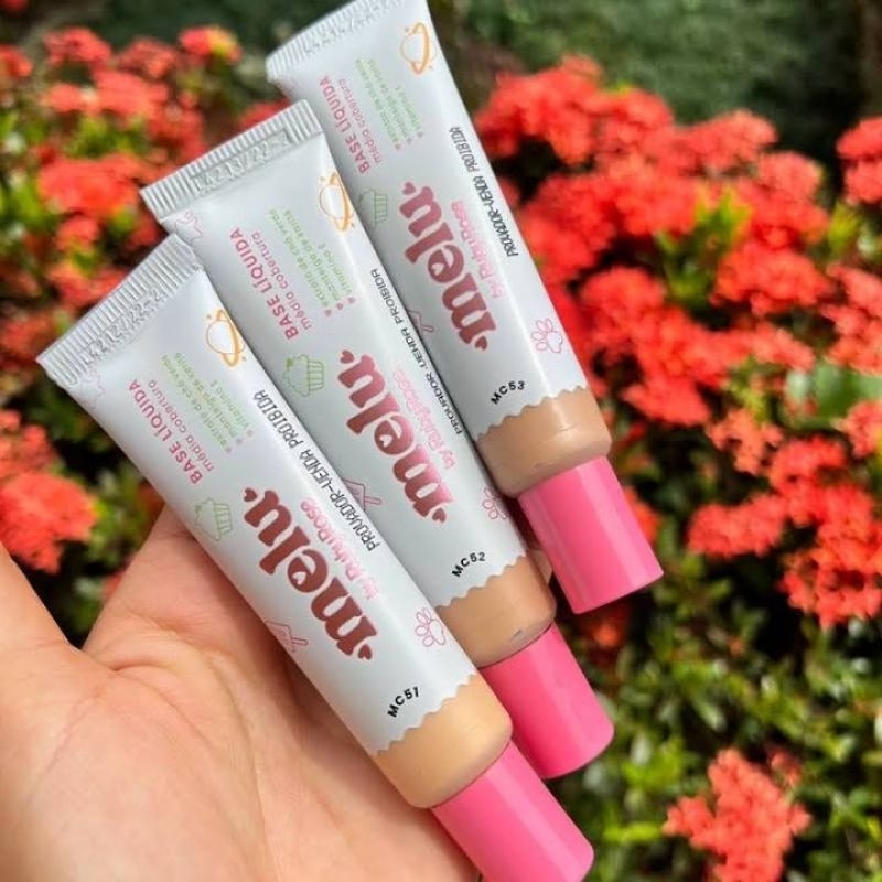 Base Liquida Melu Ruby Rose Media Cobertura | Shopee Brasil