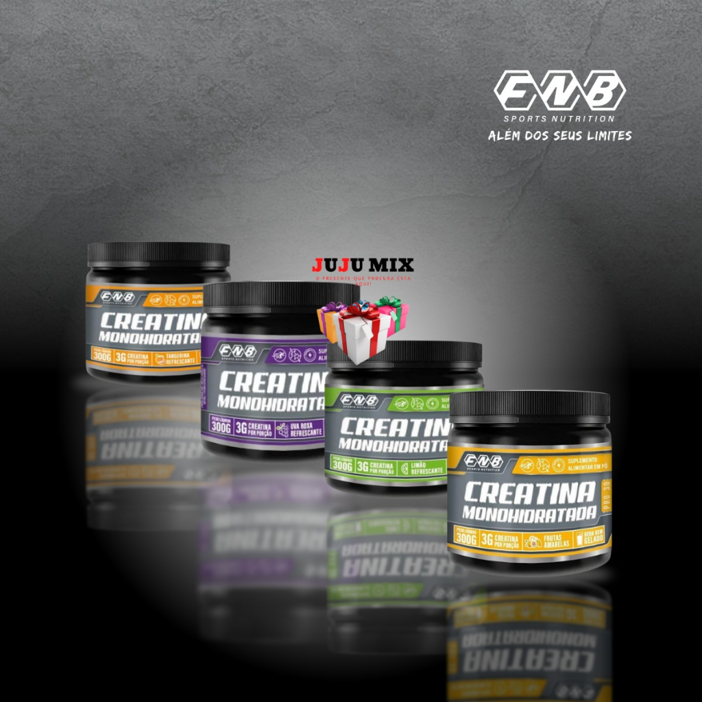 Creatina Saborizada Creatine Monohidratada 300g - 100% Original Flora ...