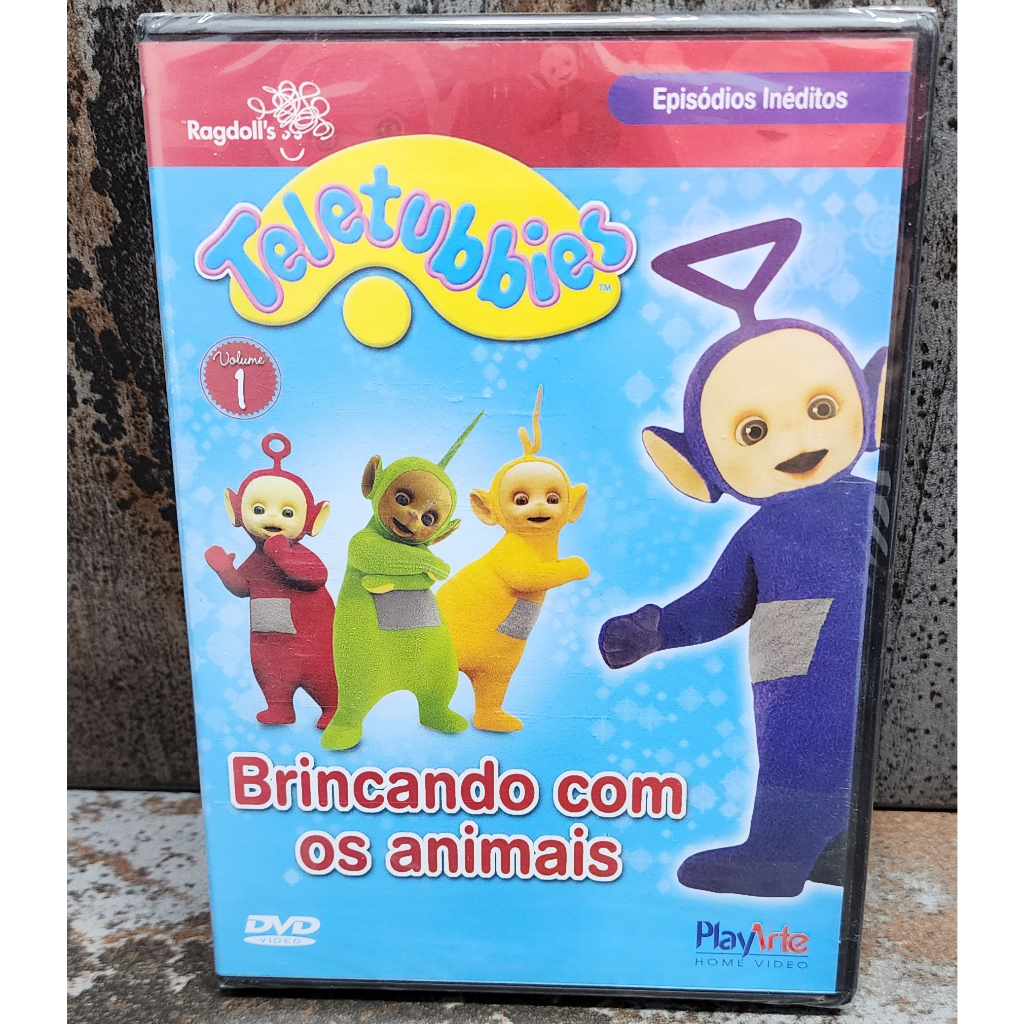 DVD Teletubbies Vol 1 Brincando com os Animais - Lacrado - dublado ...