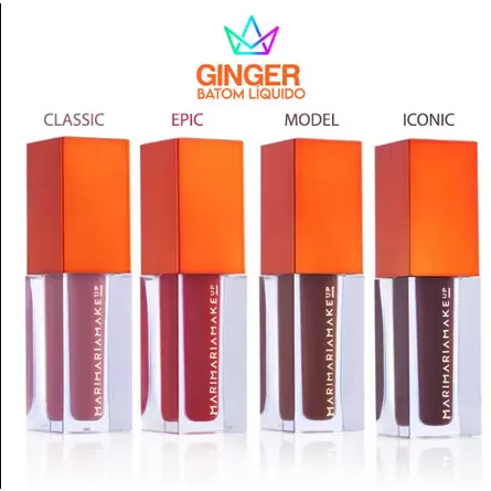 Batom Líquido Ginger Glow Mari Maria (Classic, Epic, Model, Iconic ...