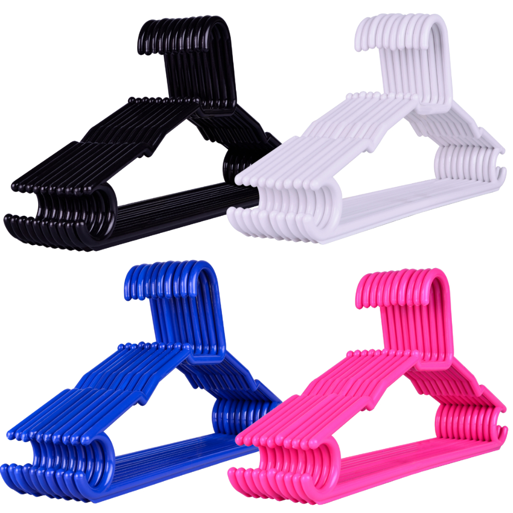 Kit 30 Cabide Adulto para Guarda - Roupa Closet - Escolha sua Cor ...