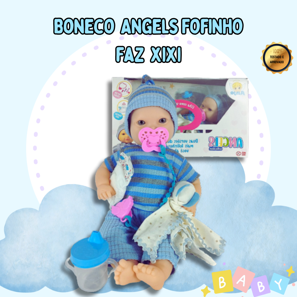 Boneco Angels Fofinho Menino Xixi | Shopee Brasil Boneco Angels Fofinho Menino Xixi | Shopee Brasil