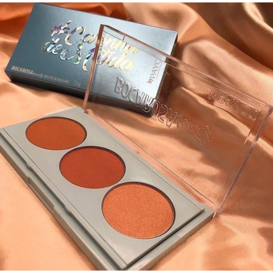 Paleta de Blush #carinhademetida Boca Rosa | Shopee Brasil