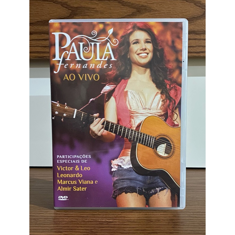 DVD Paula Fernandes - Ao Vivo | Shopee Brasil