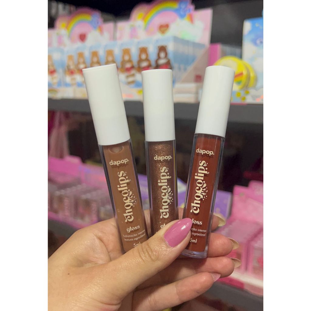 Gloss Chocolips Dapop | Shopee Brasil