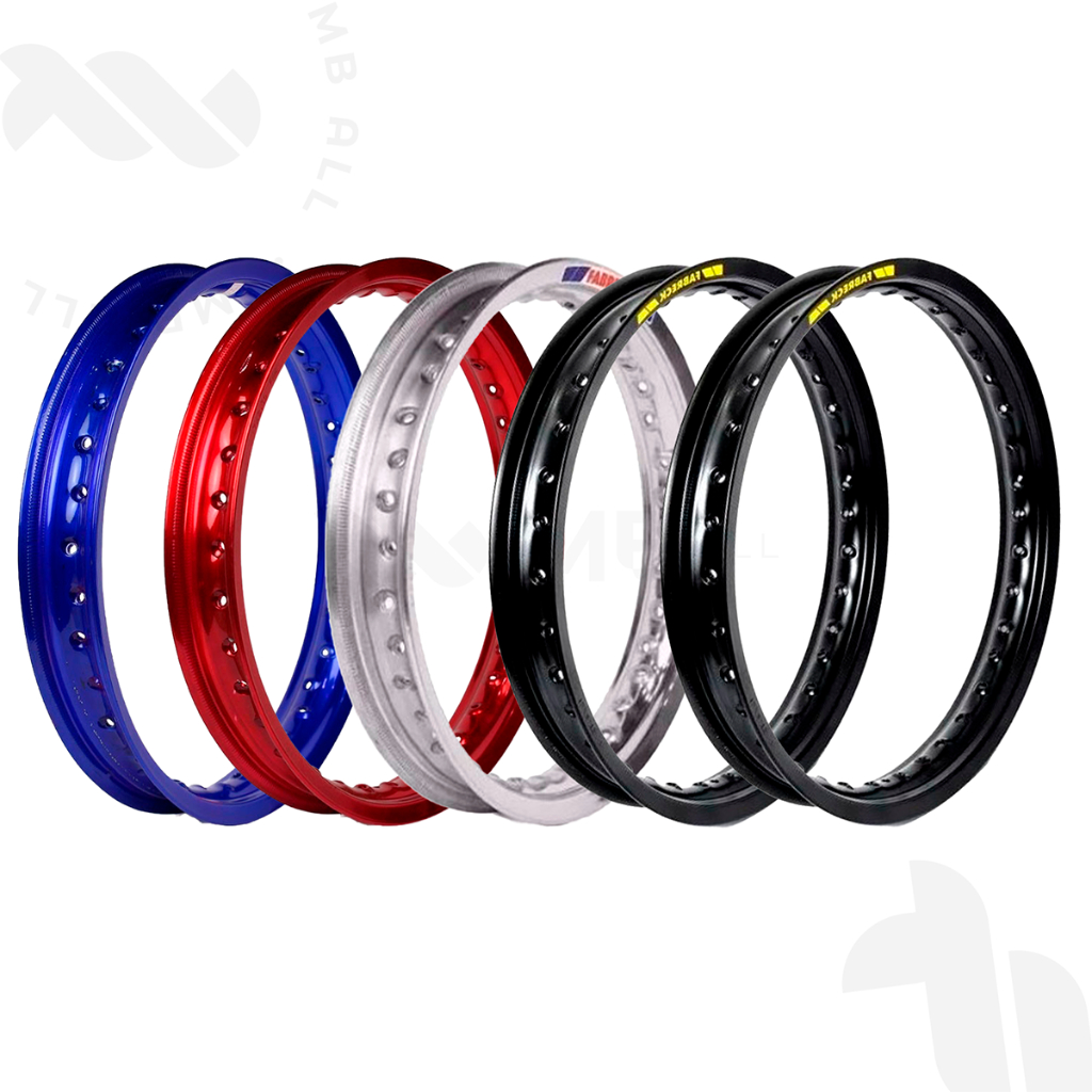 Aro De Alumínio 18 X 160 E 18 X 185 Dianteiro e Traseiro Colorido ...