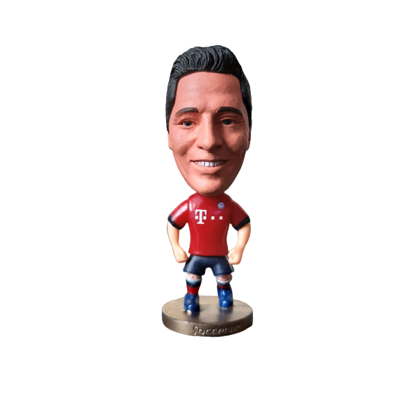 Mini Craque do Robert Lewandowski Bayern de Munique Soccerwe Boneco ...