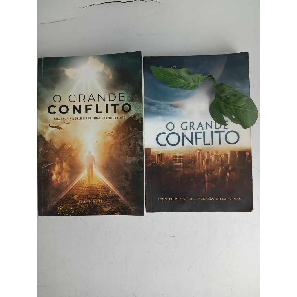 Livro da Serie o Grande Conflito Ellen G. White | Shopee Brasil