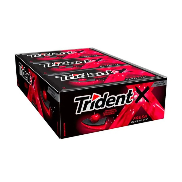 Trident Com 21 Unidade cada pacote 168g. | Shopee Brasil
