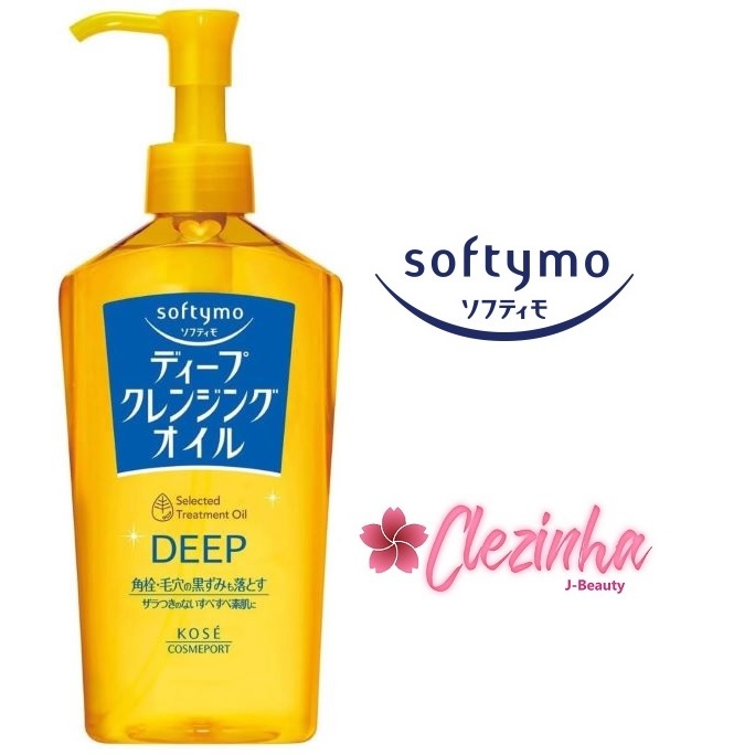 Demaquilante Kosé Softymo Deep Cleansing Oil 230ml - Made in Japan ...