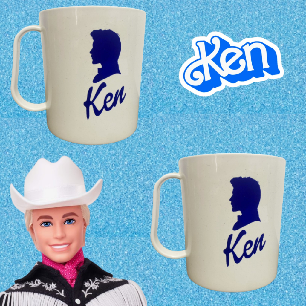 Kit 10 canecas KEN plasticas- lembrancinha, festa, barbie | Shopee Brasil